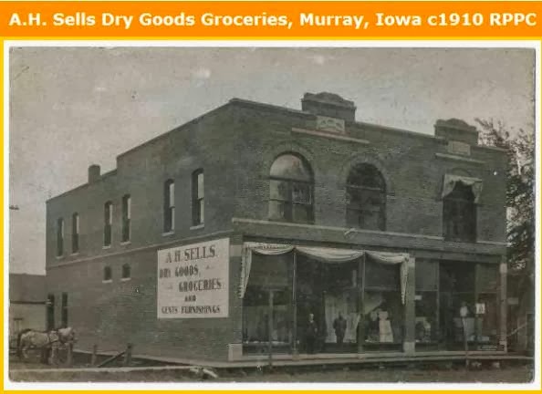 Larry's Sepia Saturday: Murray, Iowa.........