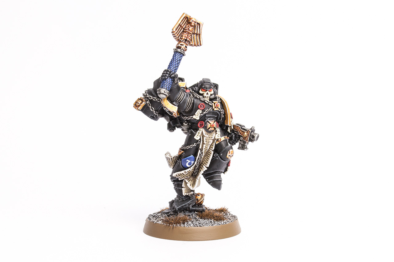 Showcase: Ultramarines Chaplain with Jump Pack - Tale of Painters