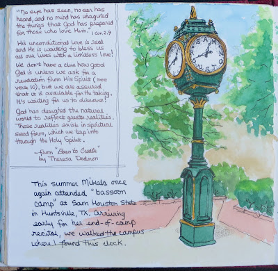 Vicky L. Williamson: clock tower at Sam Houston State