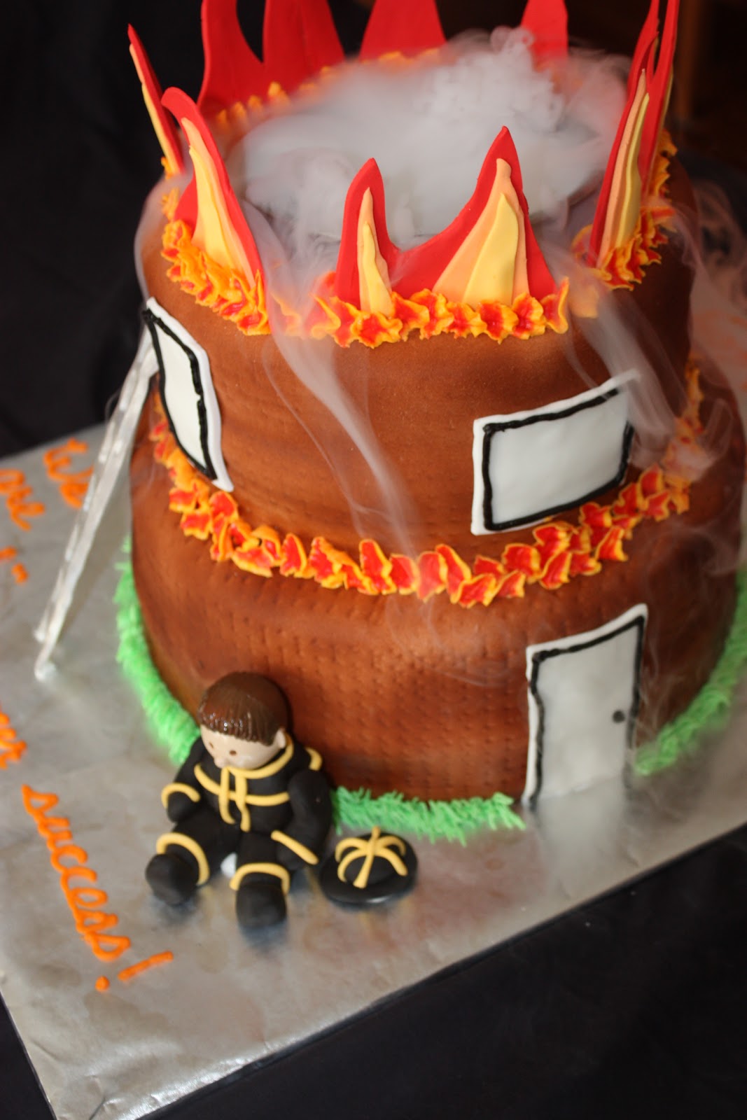 Sweet On You-Designer Cups & Cakes: Firefighter Cake