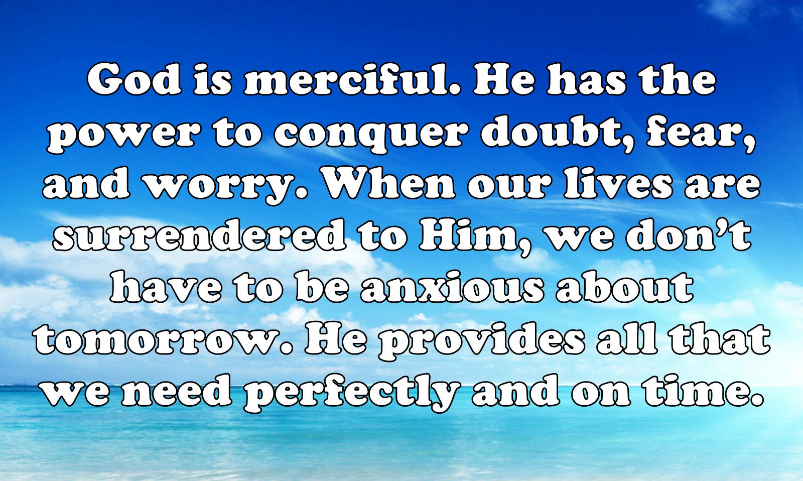 We Serve a Sovereign God - Monday's Dose - 18th April 2016