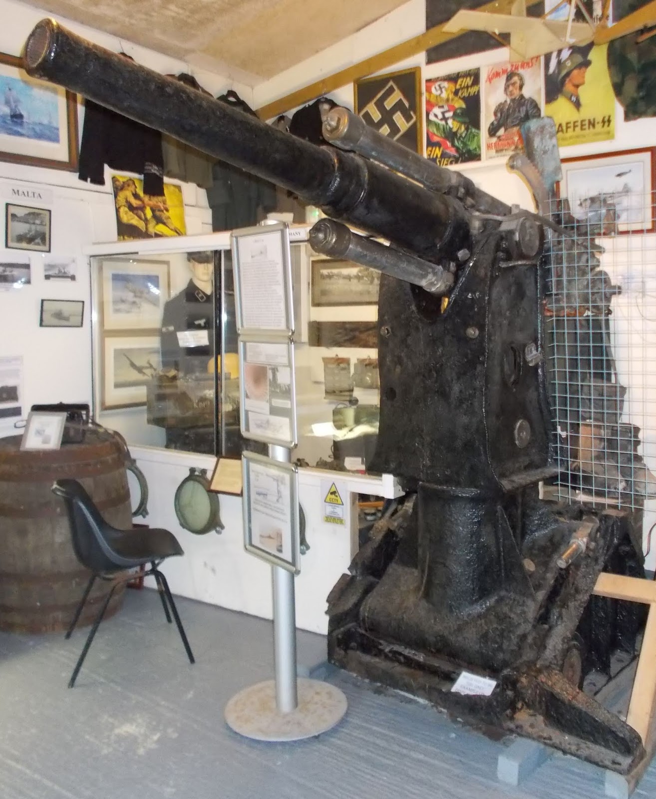 WWI U-Boat Gun