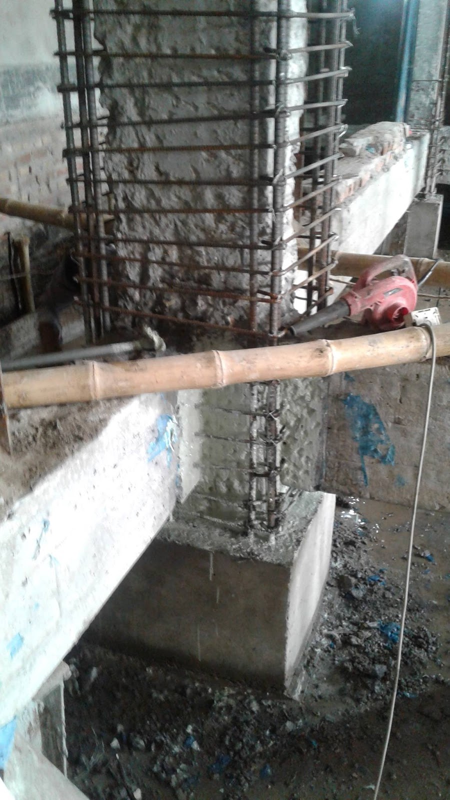 Column Retrofitting Work - Civil Engineering Solution