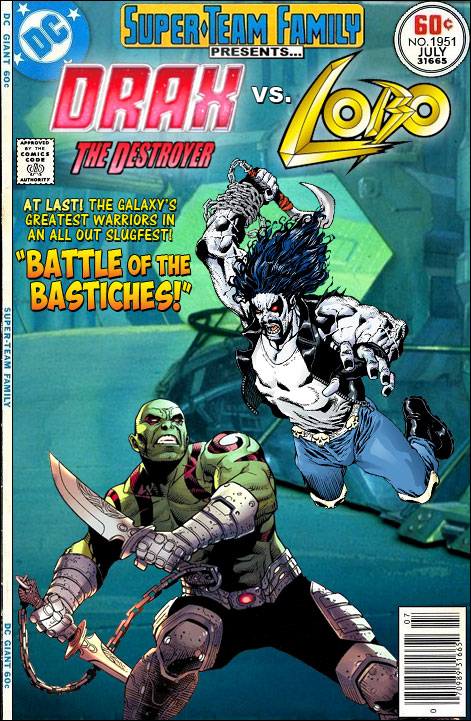 Super-Team Family: The Lost Issues!: Drax Vs. Lobo