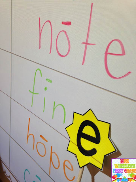 Mrs. Wheeler's First Grade Tidbits: Silent e