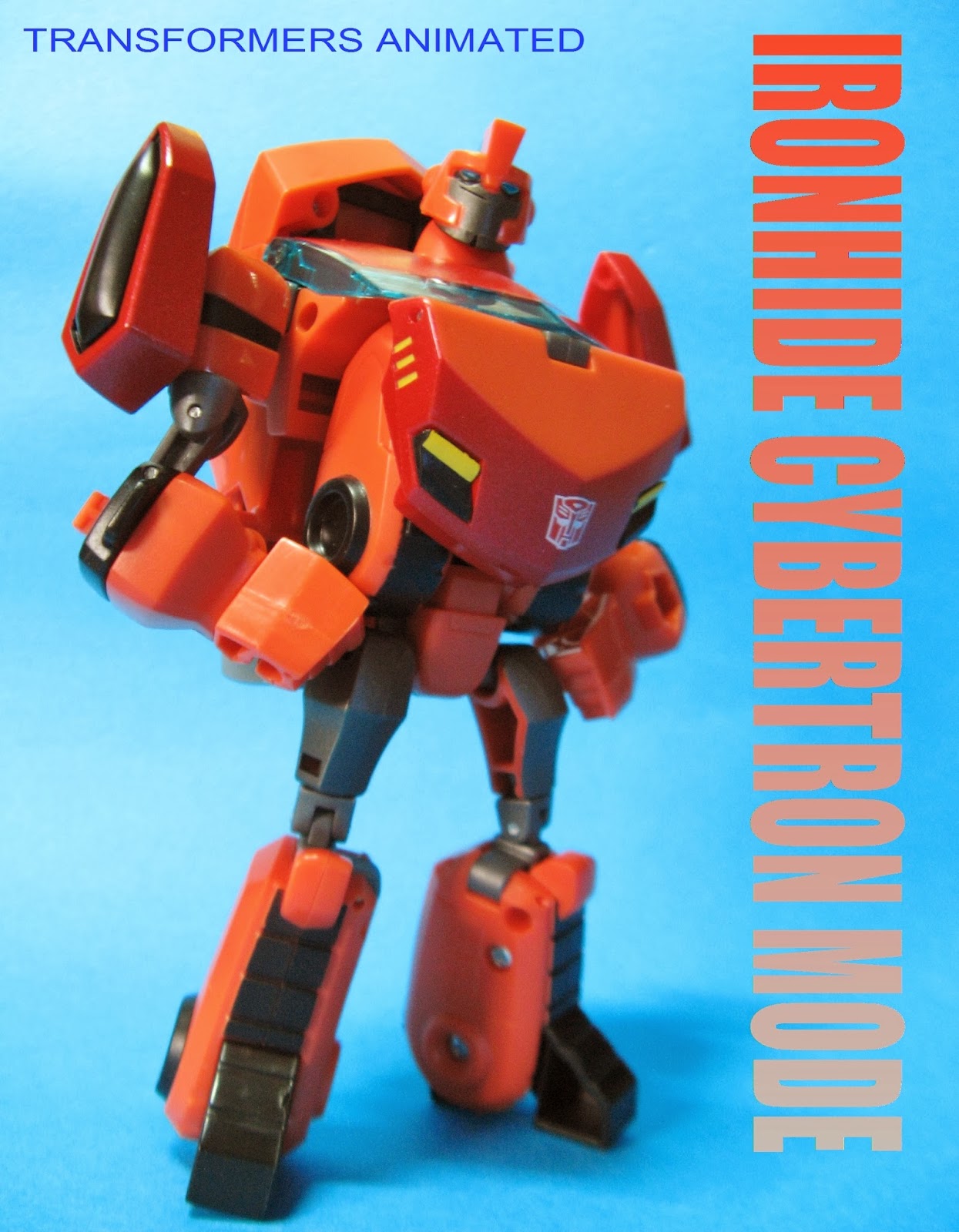 TRANSFORMERS ANIMATED Dx class Armorhide/ IRONHIDE Cybertronian mode ...