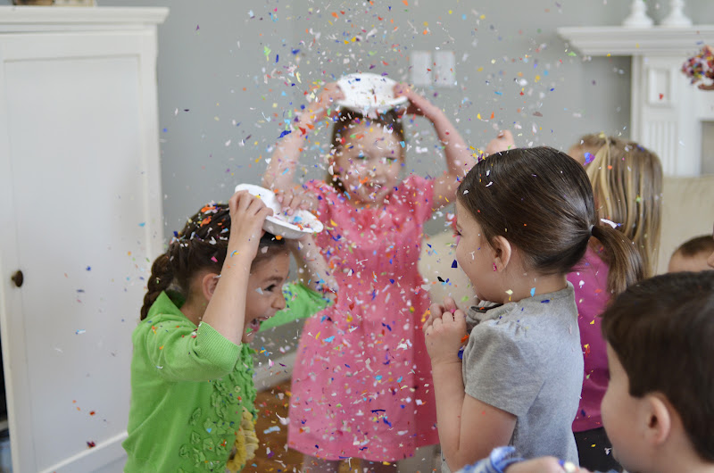 In the Hushed Hours: confetti party!