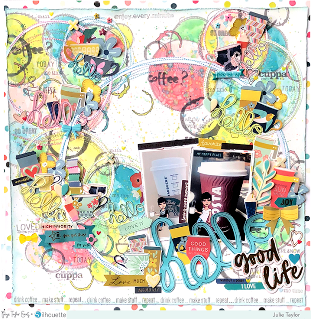 Hello Layout by Julie Taylor | Paige Taylor Evans