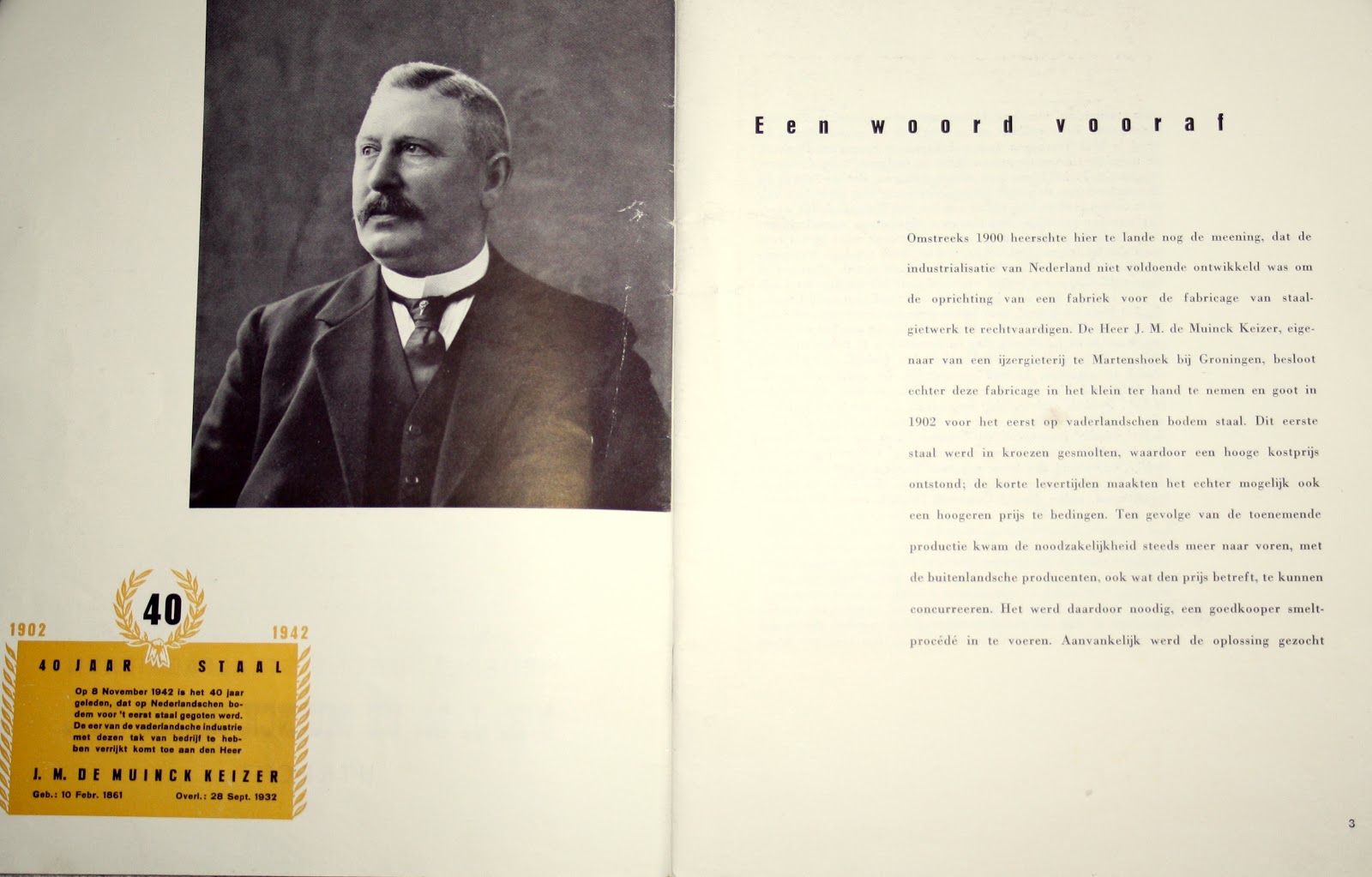 Bint photoBooks on INTernet: Demka 40 Jaar Staal 1902 1942 Paul ...