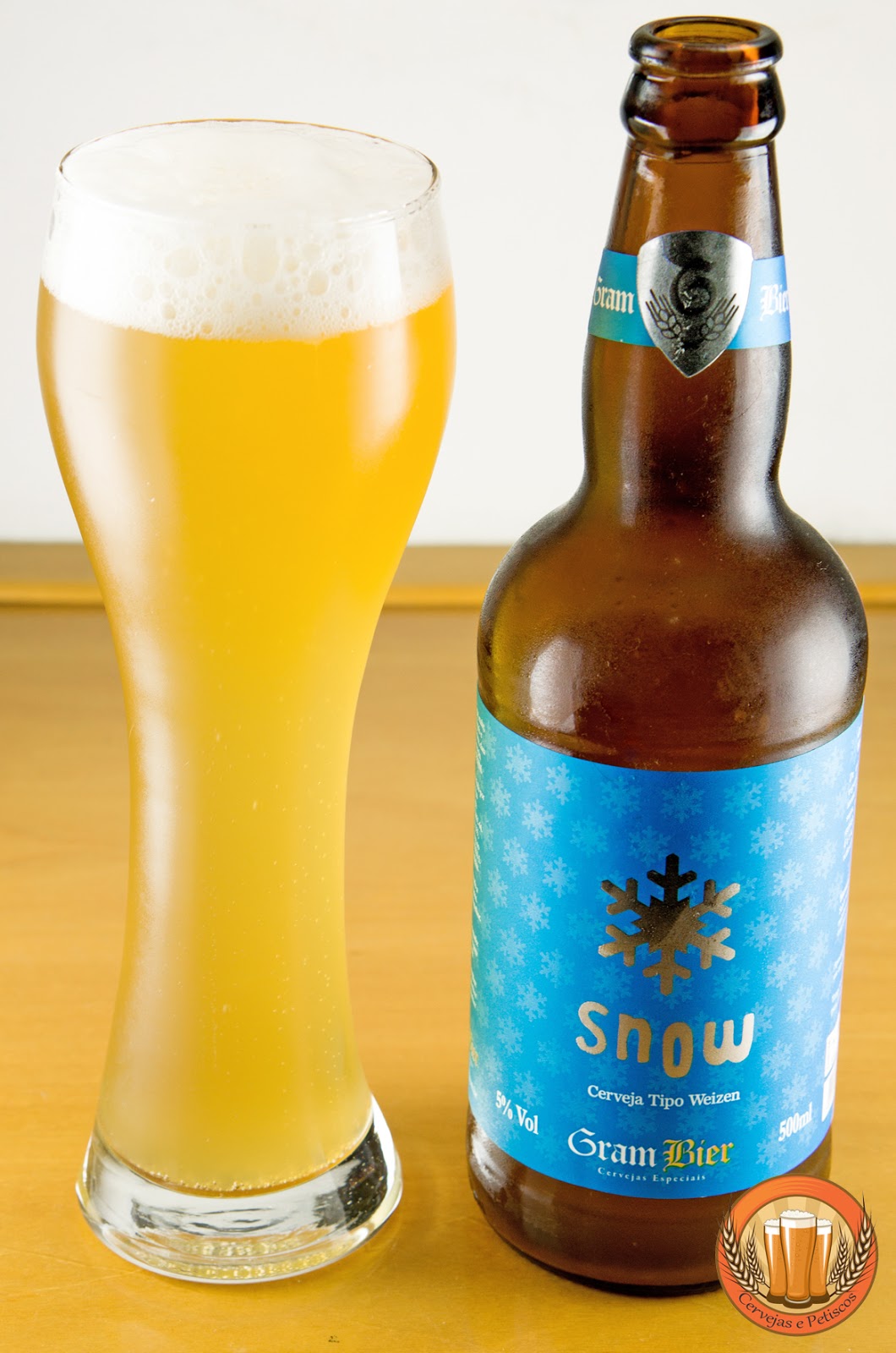 Cervejas e Petiscos: Harmonização: Gram Bier Snow Weizen