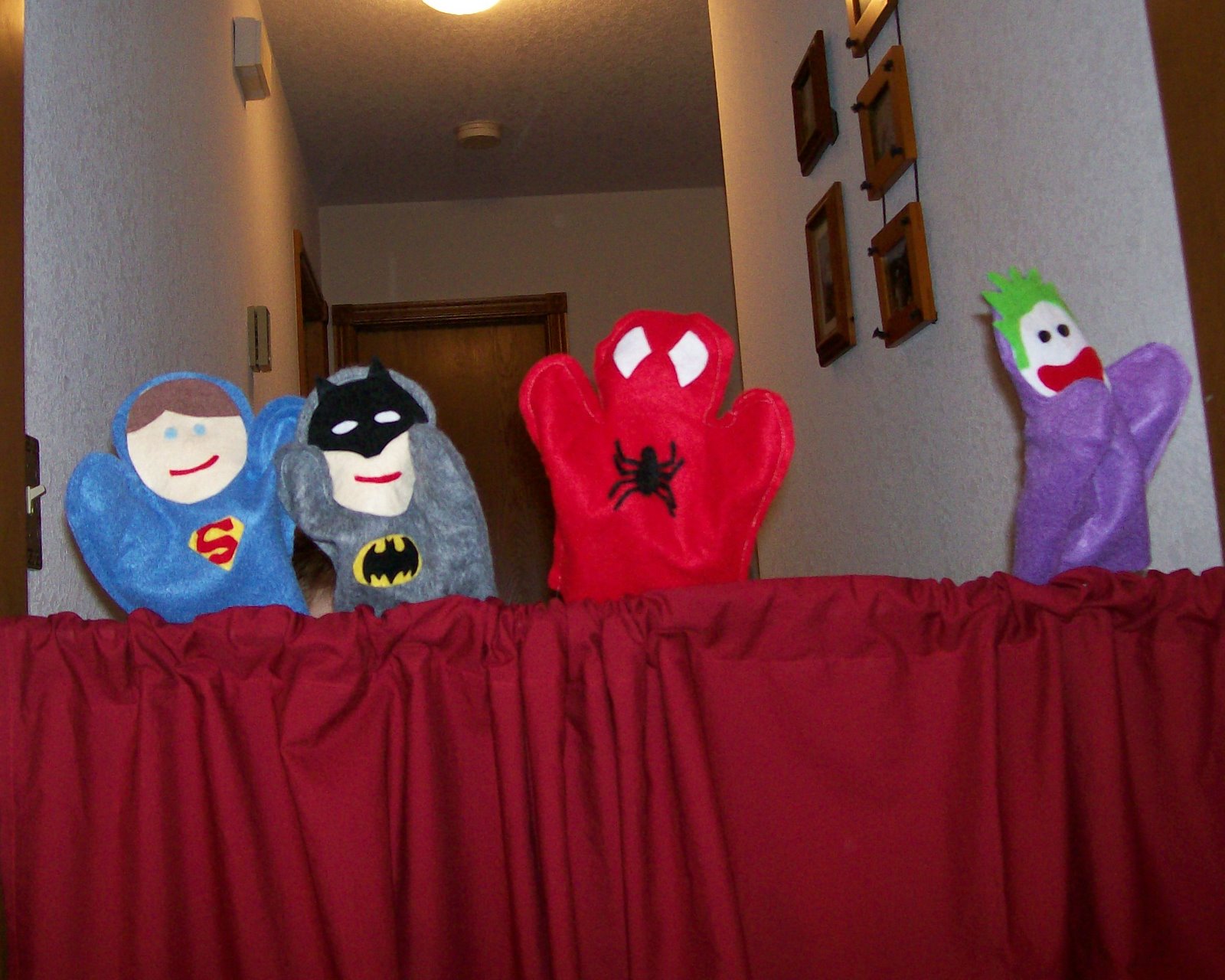 Serving Pink Lemonade: Super Hero Puppets