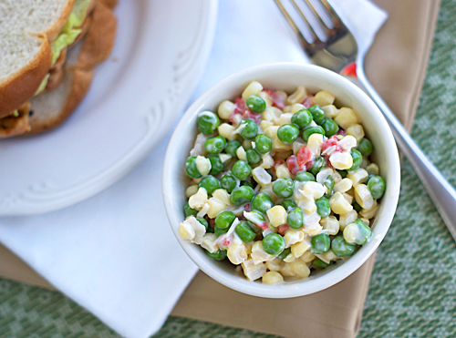 Calico Salad ~ Heat Oven to 350