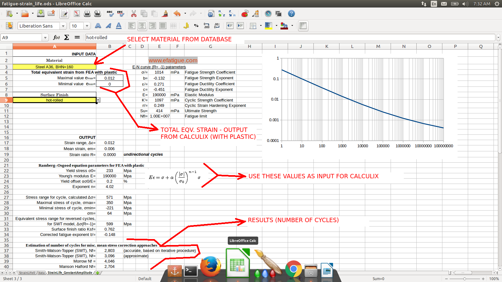 CalculiX - Free Finite Element Software: Fatigue With CalculiX
