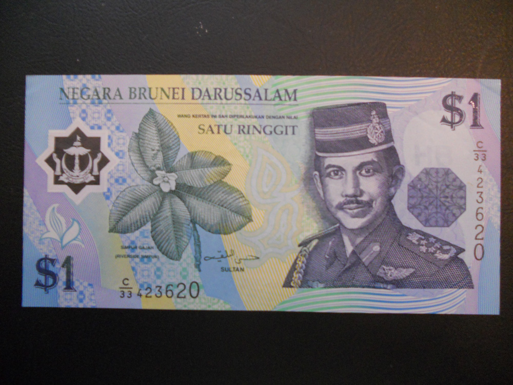 NAFY COLLECTION: Duit Brunei (polimer)