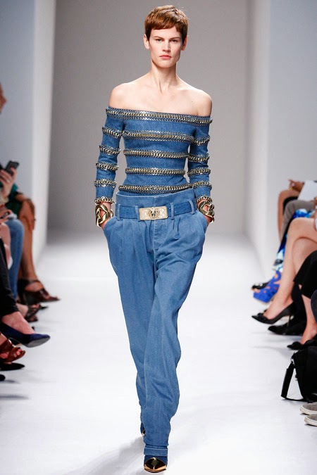 Catwalkin': O Blue Jeans da Balmain | Verão 2014