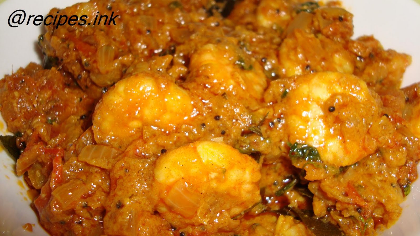 Recipes Ink.: Prawns Thokku