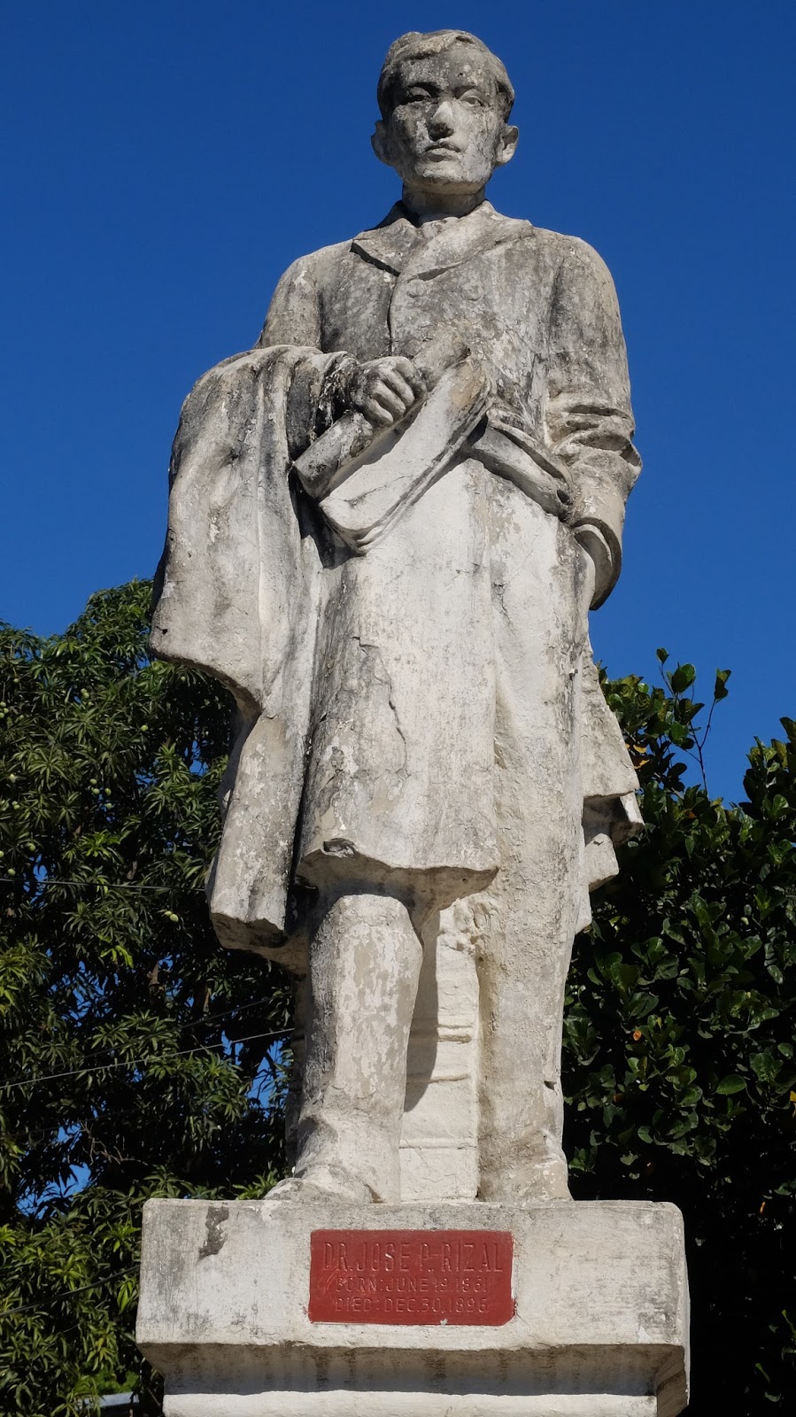 RIZAL IN MASBATE CITY, CITY HALL | DR. JOSE RIZAL MONUMENTS