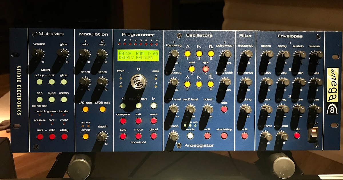 MATRIXSYNTH: Studio Electronics Omega 8