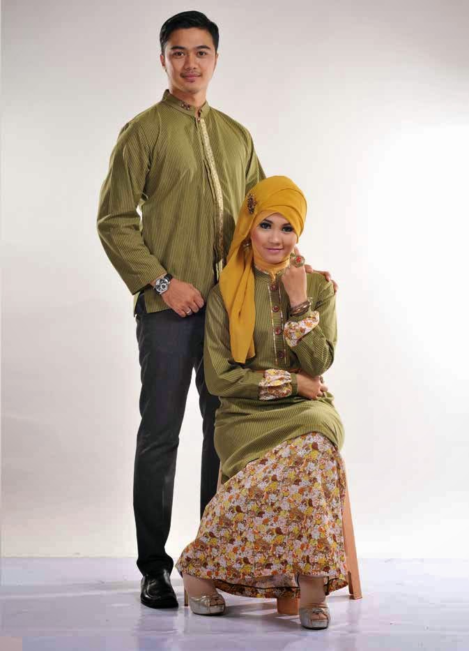 15 Model Baju Muslim Couple / Pasangan Terbaik - Kumpulan Model Baju ...