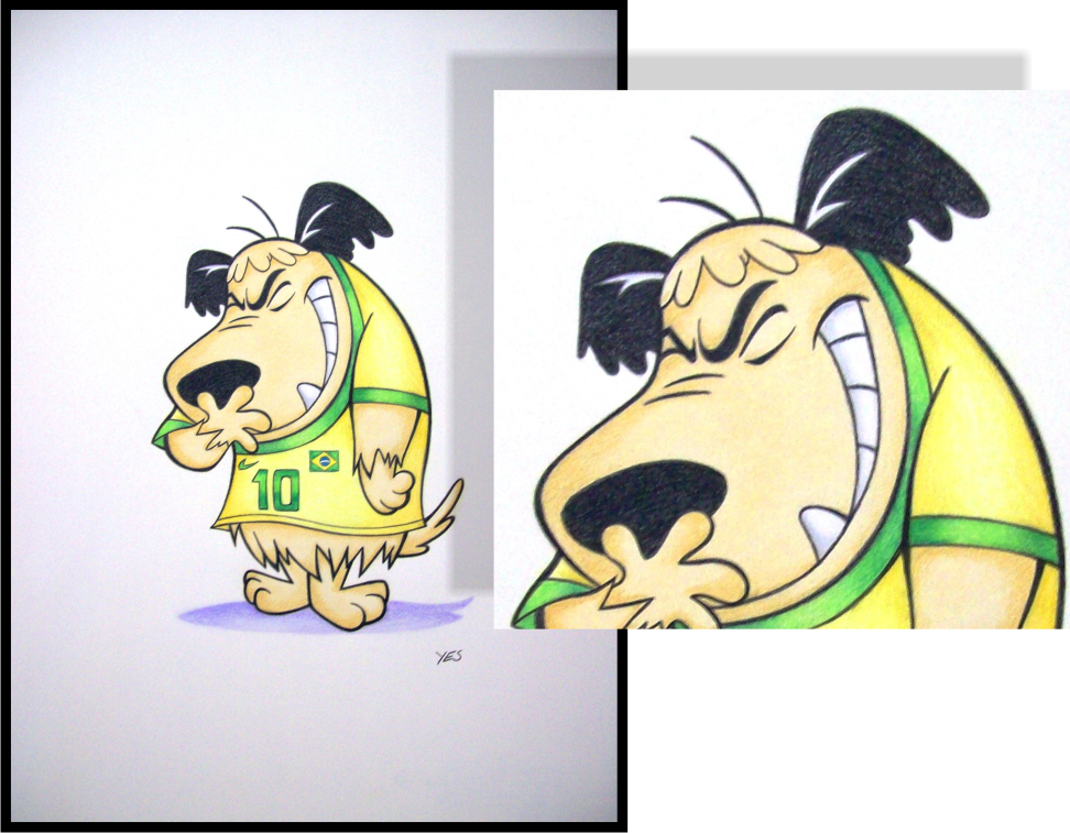 MUTTLEY CARTOON ART