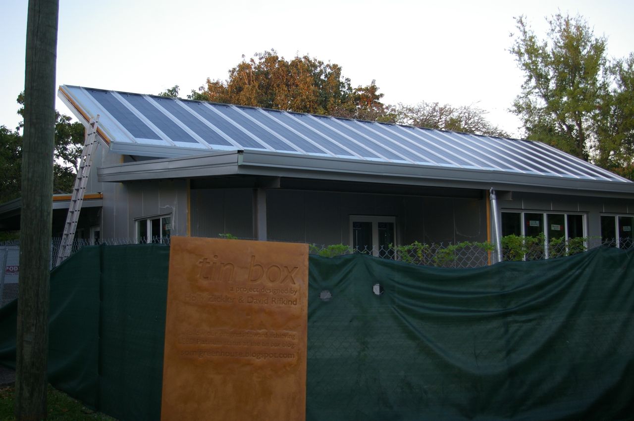tin box: solar power, continued