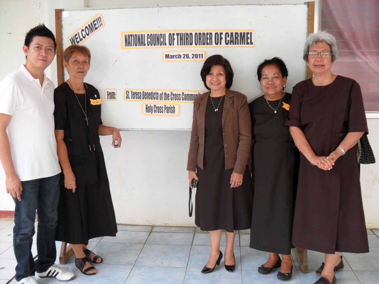 TOC Philippines: Visit to St. Teresa Benedicta of the Cross TOC ...