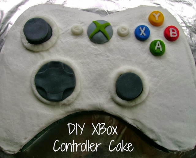 DIY Xbox Cake - NutButterLuver