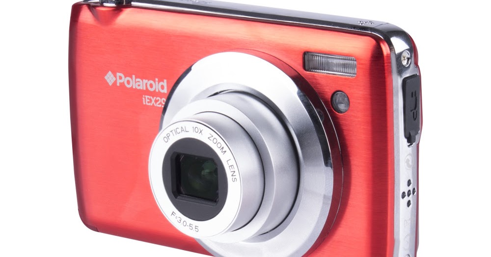 Polaroid 18 Megapixel Zoom Optico Cámara Digital iEX29-Roja