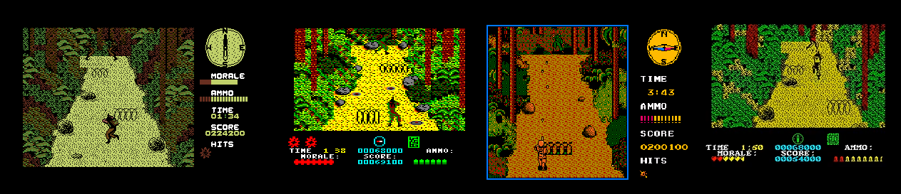 FRGCB - Finnish Retro Game Comparison Blog: Platoon (Ocean, 1987)