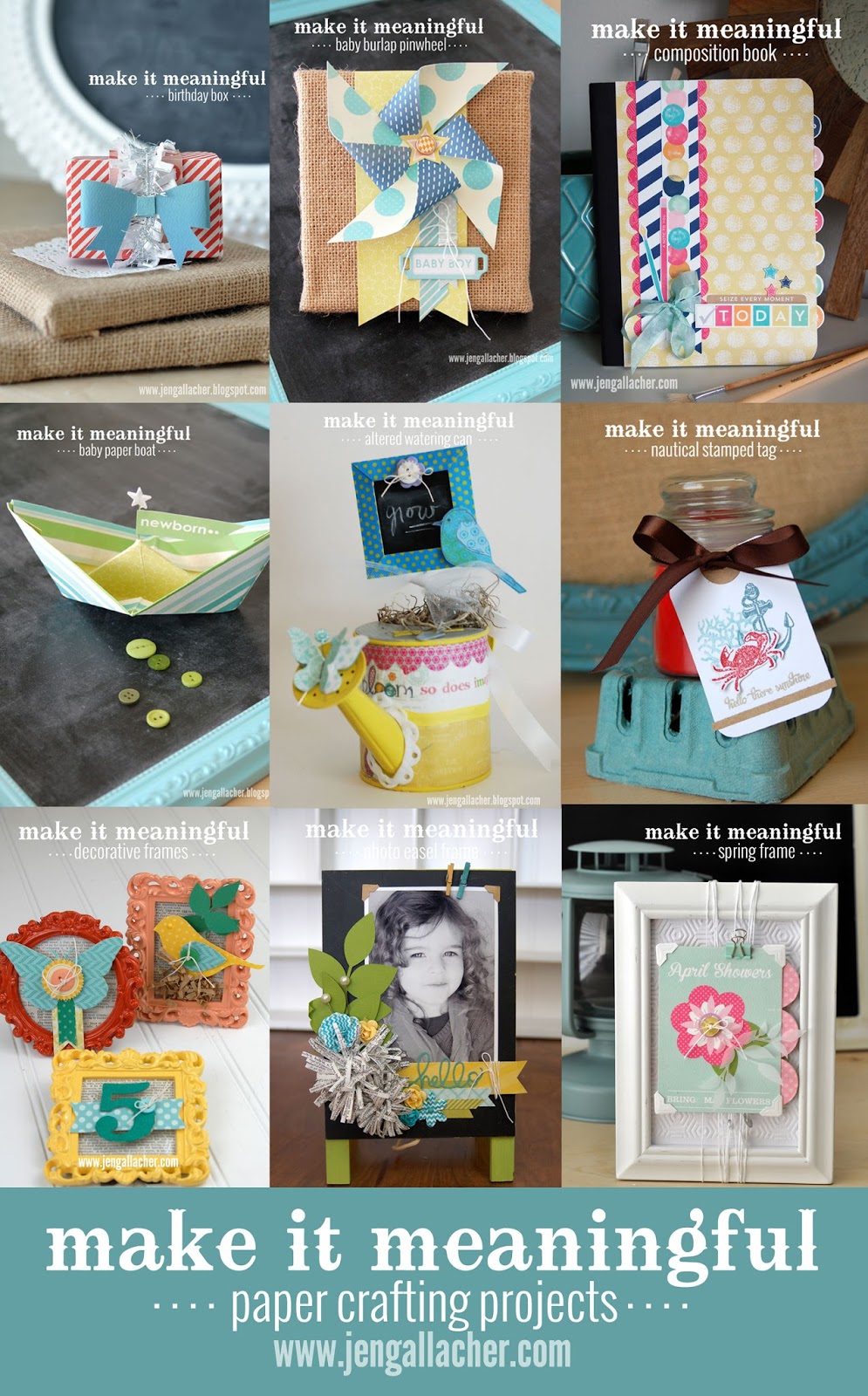 Make It Meaningful 2014 Recap: Paper Crafting Projects | Jen Gallacher