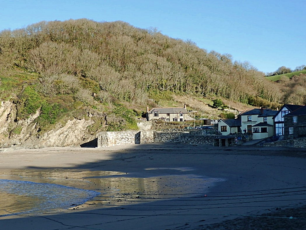 Mike's Cornwall: Polkerris The Fortified Cove, Cornwall