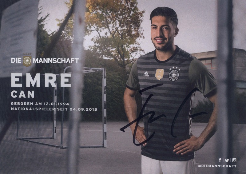 autograph Bitta: Emre Can