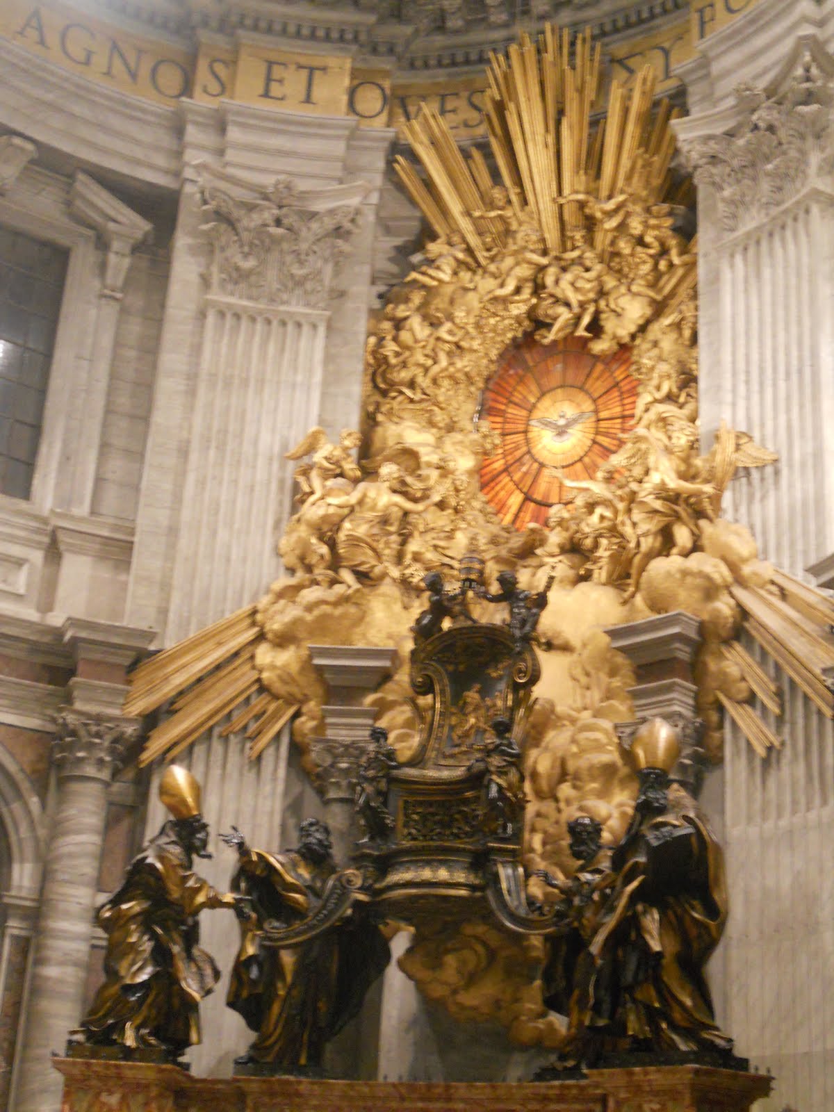 Vivencias Romanas: LA CATEDRA DE SAN PEDRO