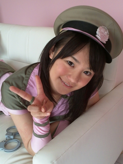 Maki Fukumi Japanese Cute Idol In Sexy Police Uniform E Hot Girl
