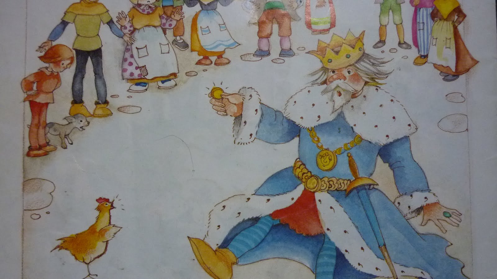 Un día con mis hijos: El medio pollito y el medio real