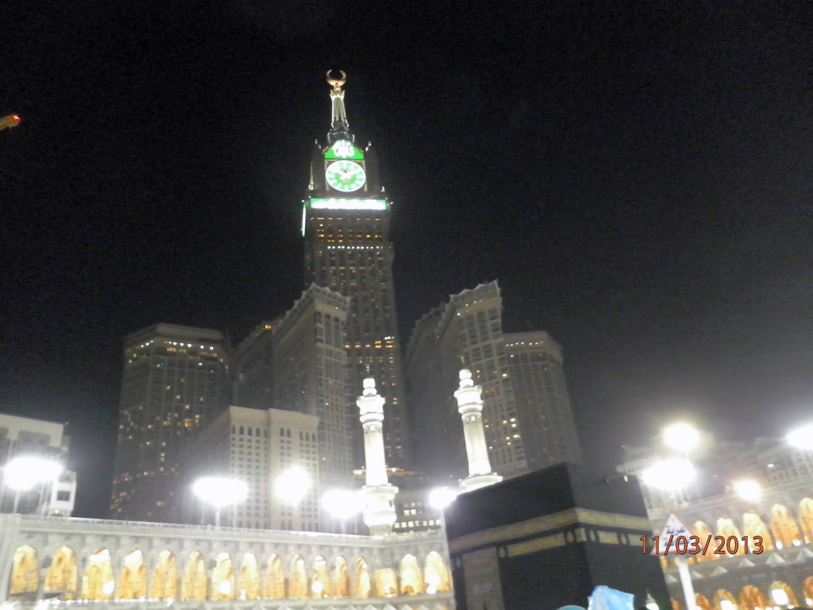 Untuk Kita-Kita: Catatan Perjalanan: Umrah 2013 - Jam Besar Mekah