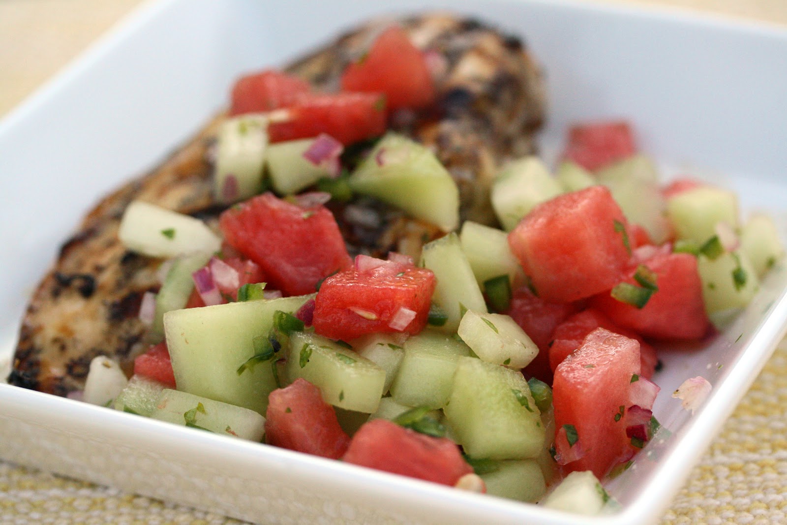 Melon Salsa - Saving Room for Dessert
