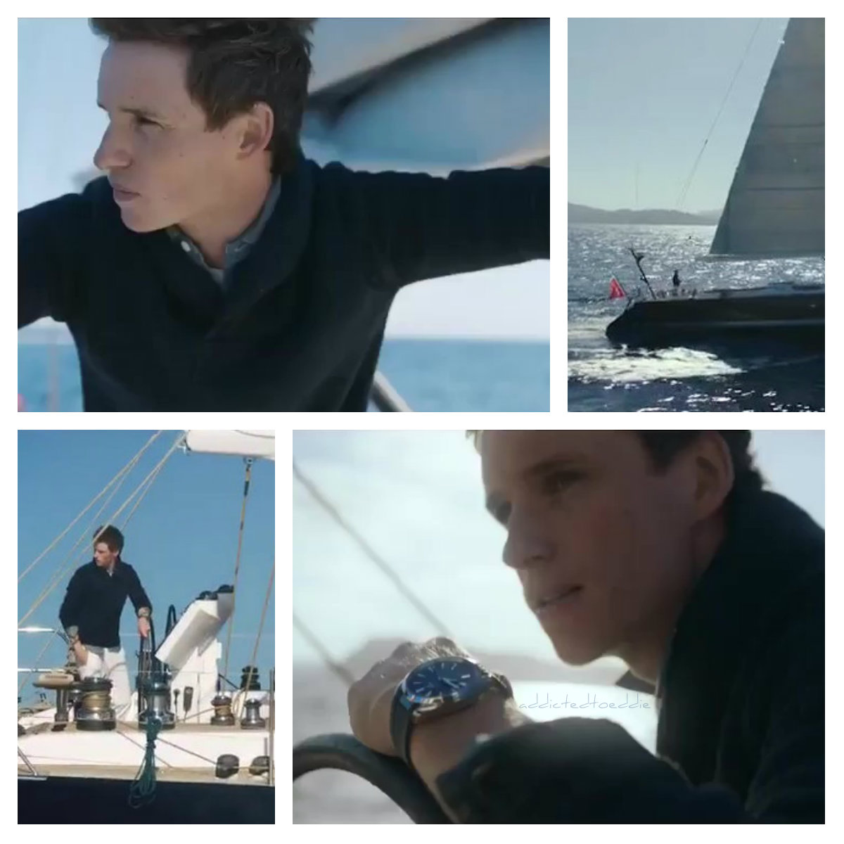 Addicted to Eddie: Huge Omega Seamaster advert and new video