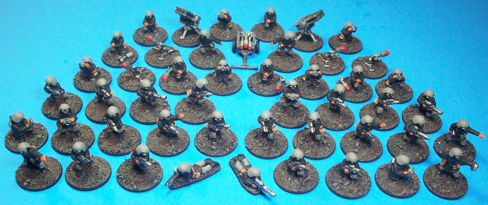 Broken Stars & Burning Ships: Stargrunt / Starguard Ameron Infantry ...