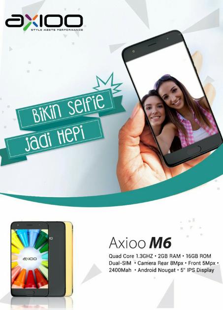 New AXIOO M6, HP Android 4G Harga dan Spesifikasi | Harga dan ...