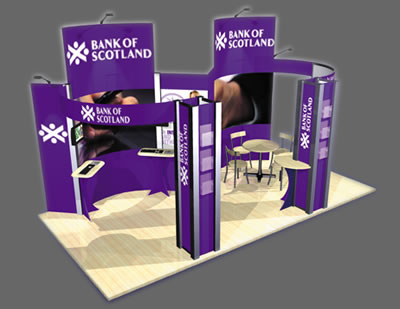 TFQ architects: Contoh-contoh desain stand pameran