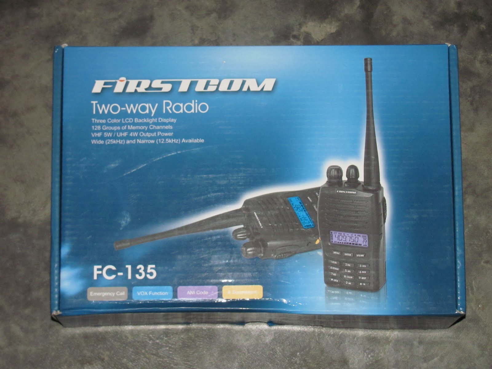 Dagang HT: FirstCom FC-135 New (HT) (Utk Mas Winarto, Sleman)