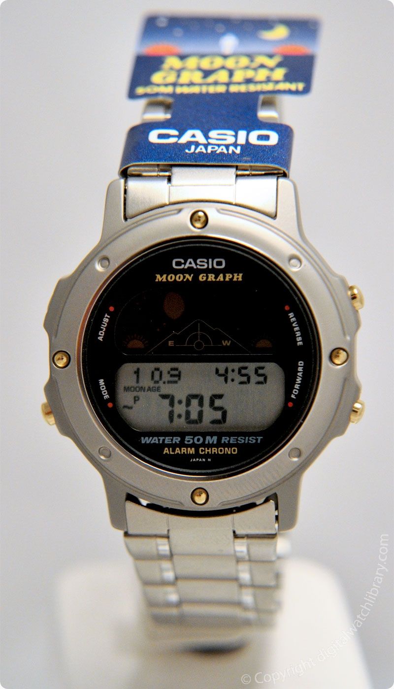 Zona Casio: ¿Cómo eran antiguamente las fases lunares en los Casio?