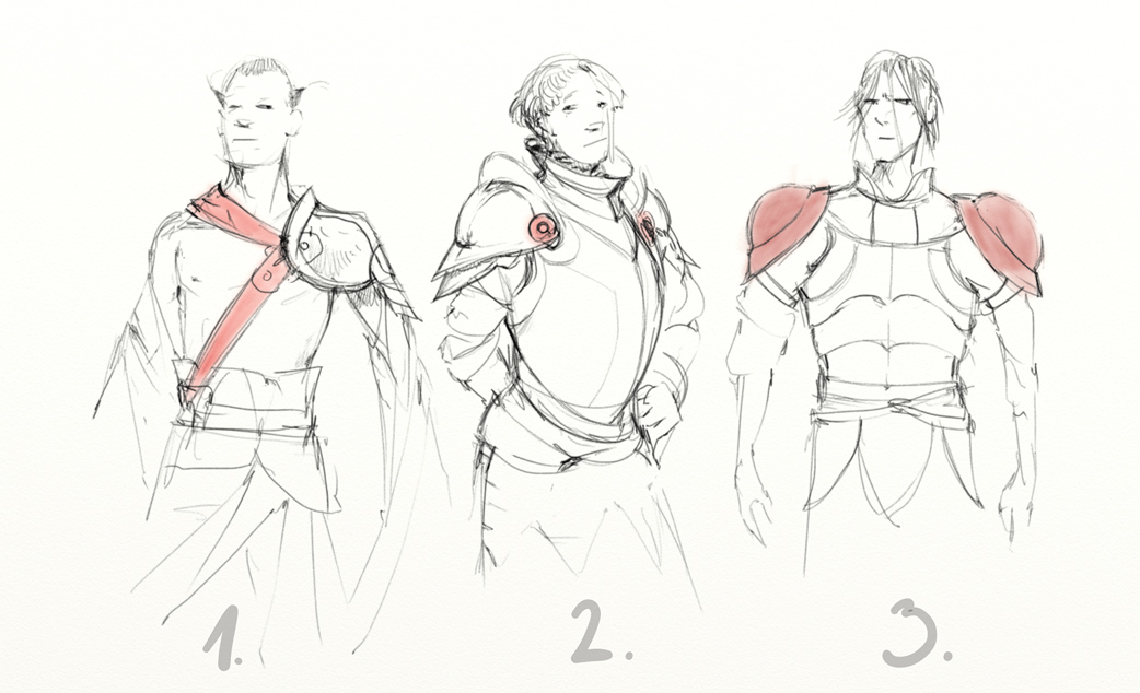 Fat Kid blogs and stuff!: 3 points on pauldrons in fantasy illustration