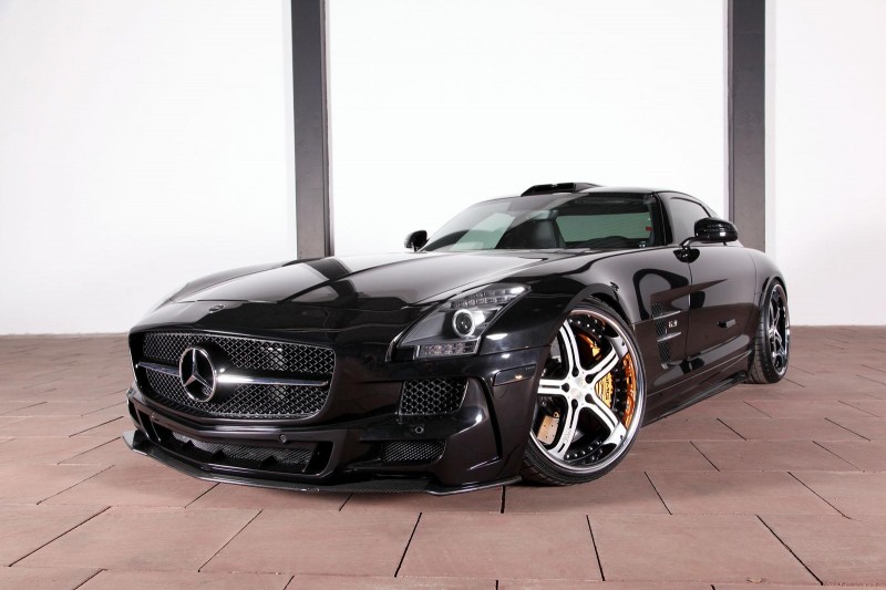 Custom Cars Wallpapers™: Mercedes Benz SLS AMG