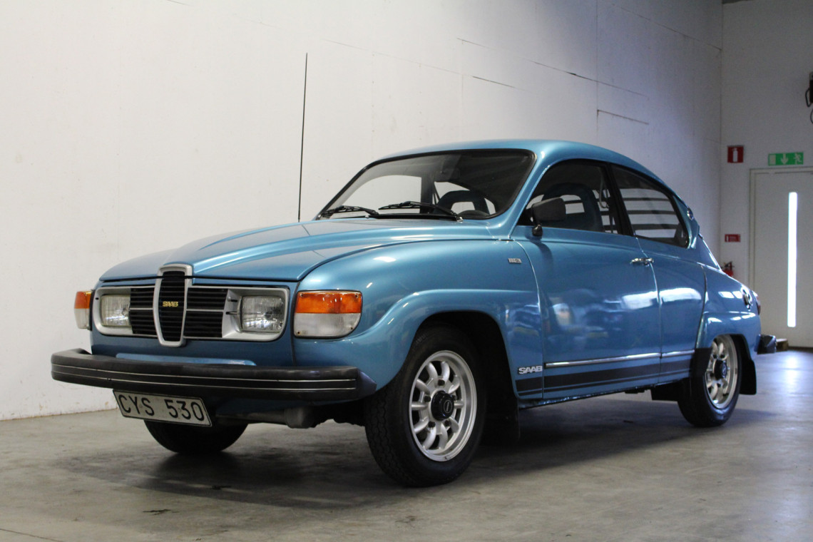 FAB WHEELS DIGEST (F.W.D.): 1980 Saab 96 V4 GL Jubileum Final Edition