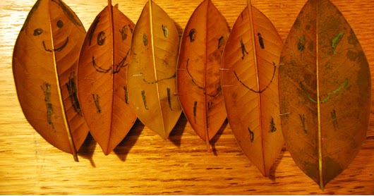 At home with Ali: Leaf people