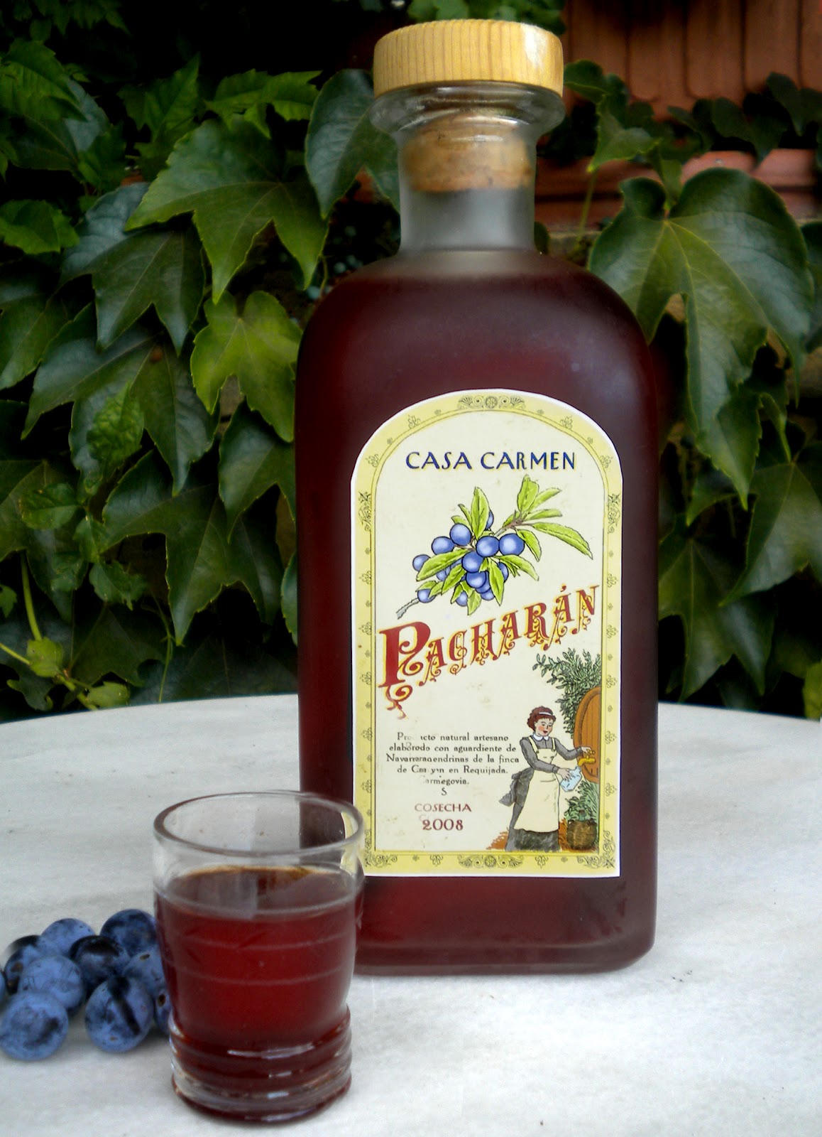 hoy hemos comido...: Pacharán