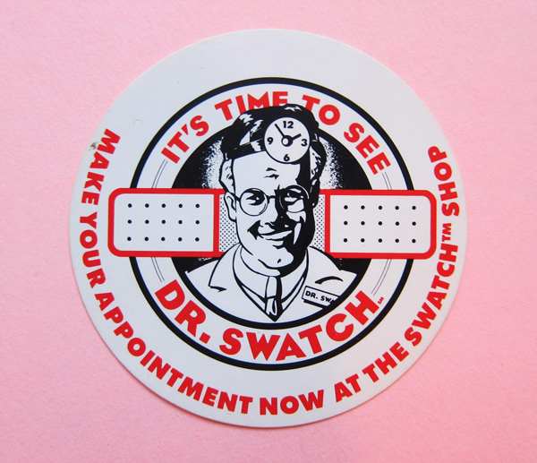 Frankie's Apartment: Dr. Swatch Sticker