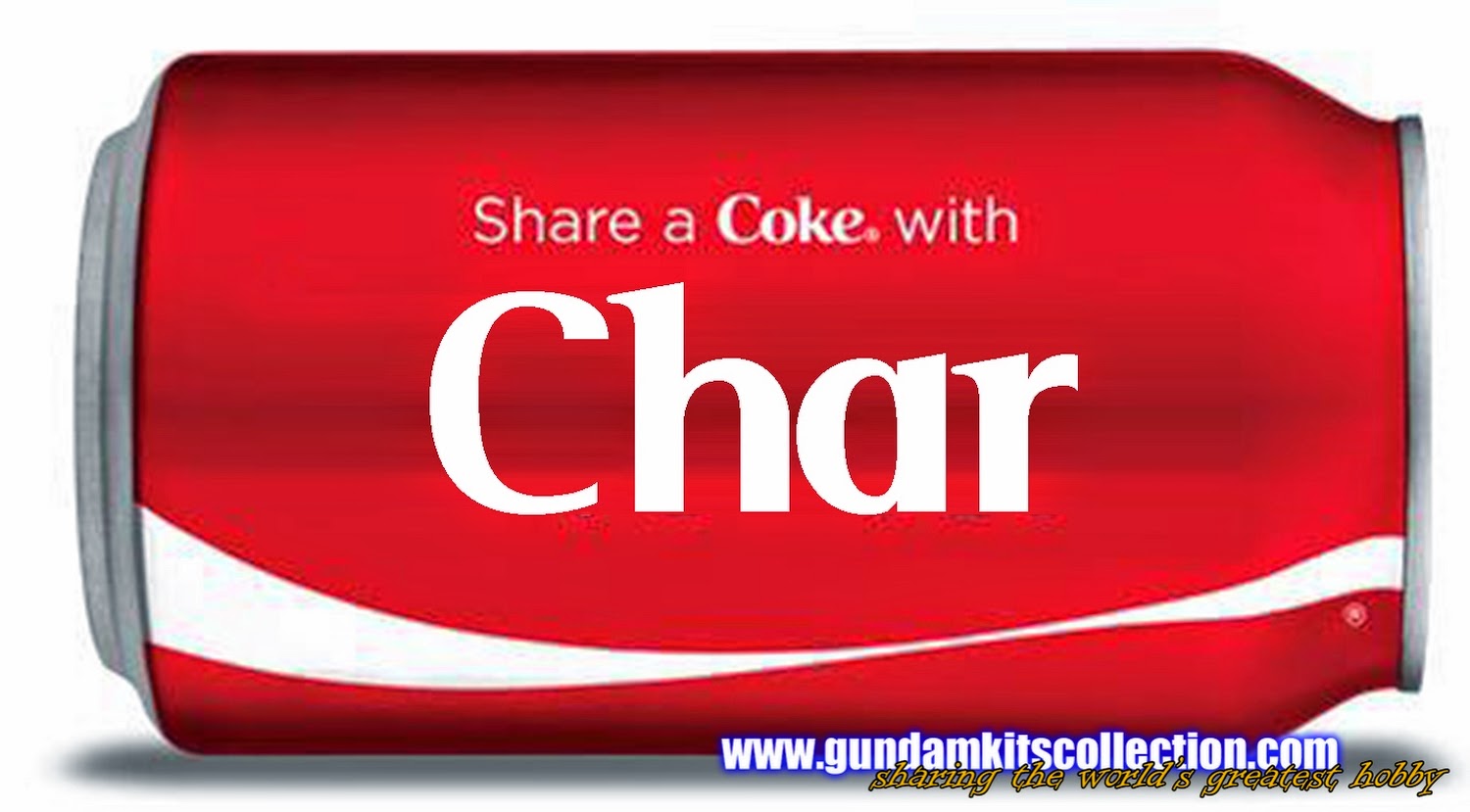 Share a Coke with Gundam - Fanmade by Gundam Kits Collection